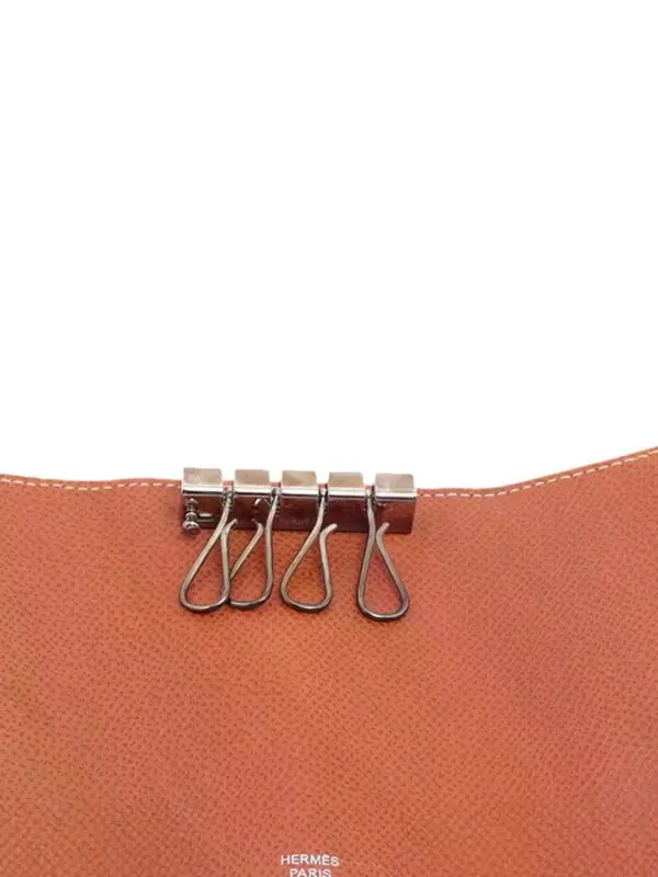 Hermès Contrast-stitching Key Chain