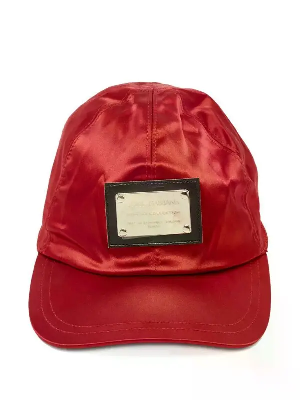 Dolce & Gabbana Satin Logo Cap