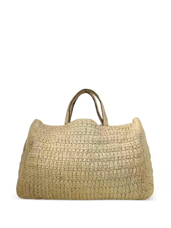 Valentino Garavani Vlogo Signature Crochet Tote Bag