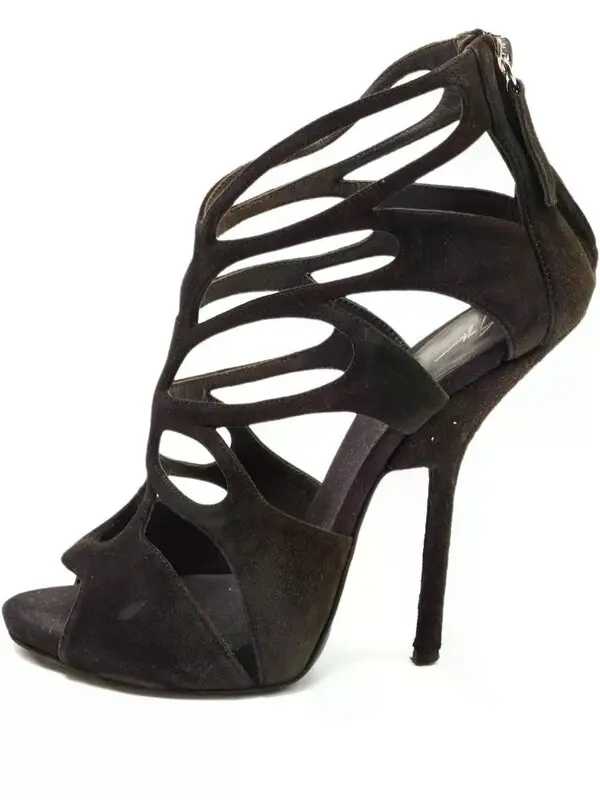 GIUSEPPE ZANOTTI 135mm Suede Sandals