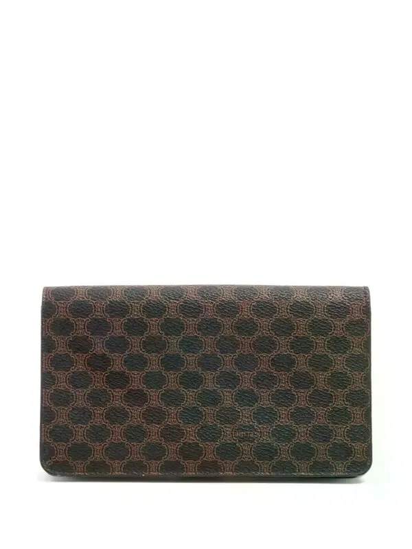 Celine Macadam Leather Wallet