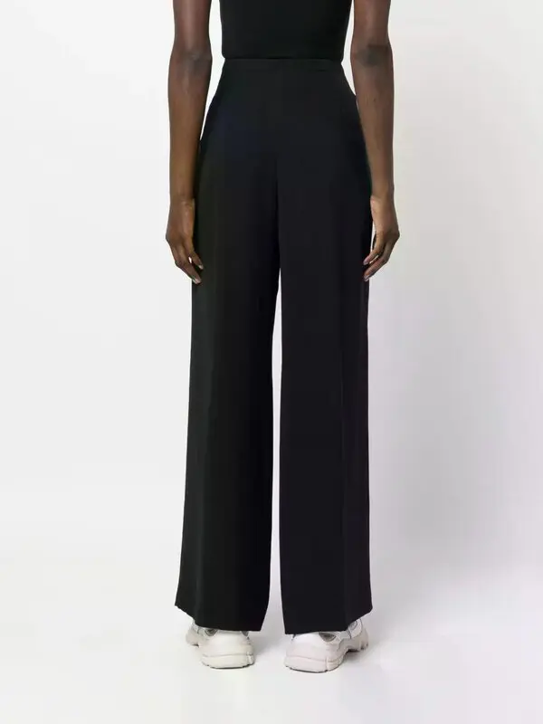 Giorgio Armani 1990s Wide-leg Silk Trousers