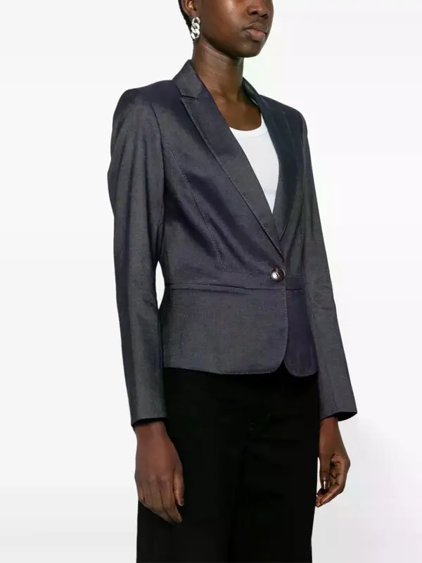 FERRAGAMO 2000s Single-breasted Peplum Blazer