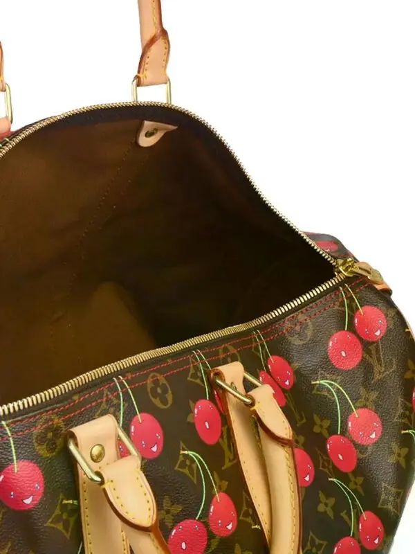 LOUIS VUITTON X Takashi Murakami Monogram Keepall 45 Travel Bag - Brown