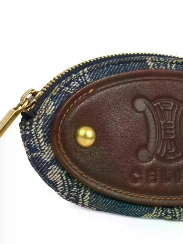 Celine 1990-2000 Macadam Coin Purse