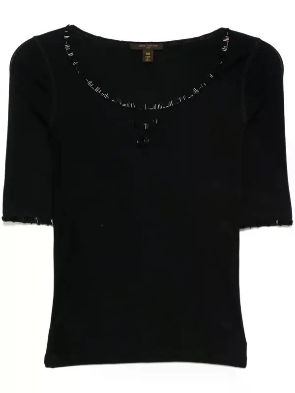 LOUIS VUITTON 1990-2000s Short Sleeve Top
