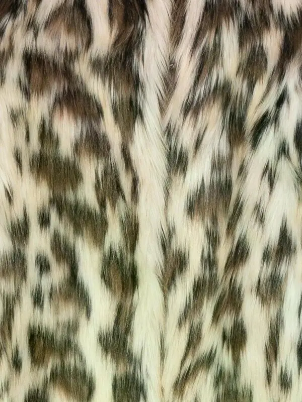 Prada Leopard-print Faux-fur Coat