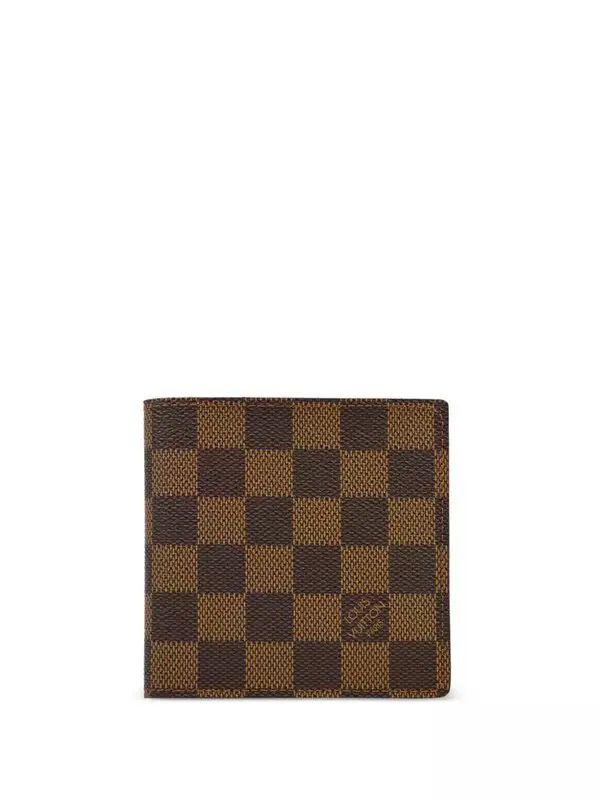 LOUIS VUITTON 2004 Portefeuille Marco Wallet - Brown