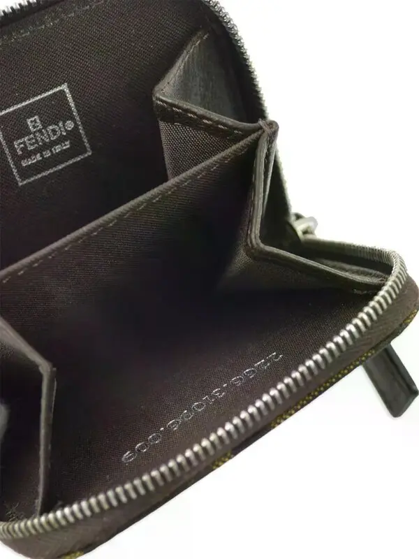 Fendi 1990-2000s Zucca Coin Pouch