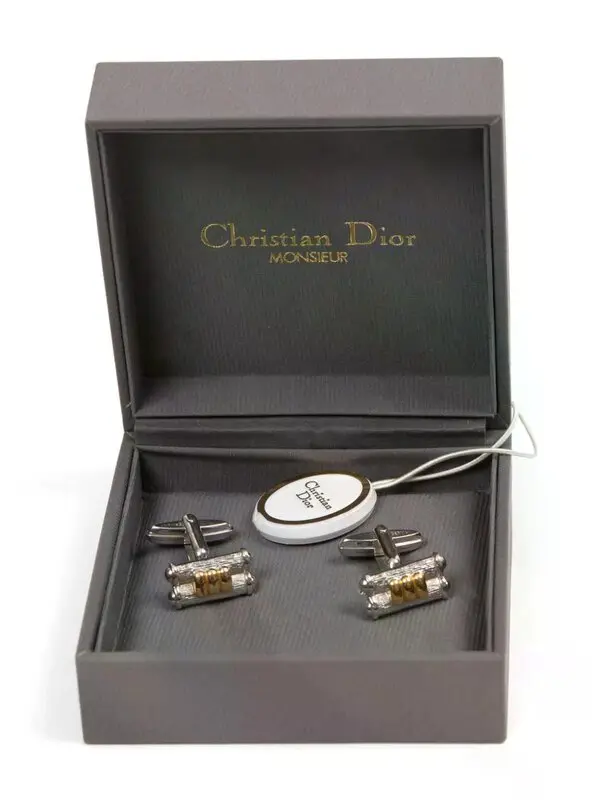 Dior 2000 Ring-embellished Cufflinks