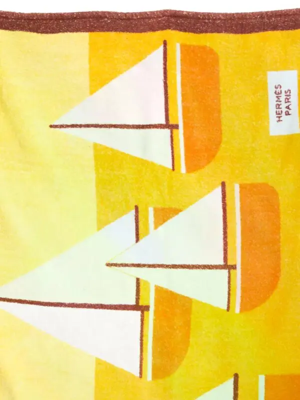Hermès 2000s Boats Gm Towel