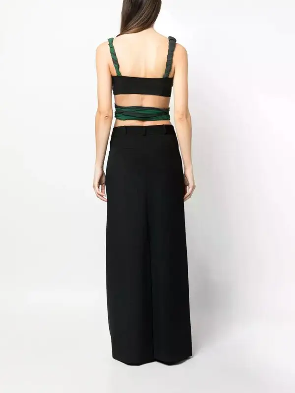 Dolce & Gabbana 1990s Gemstone-embellished Crop Top