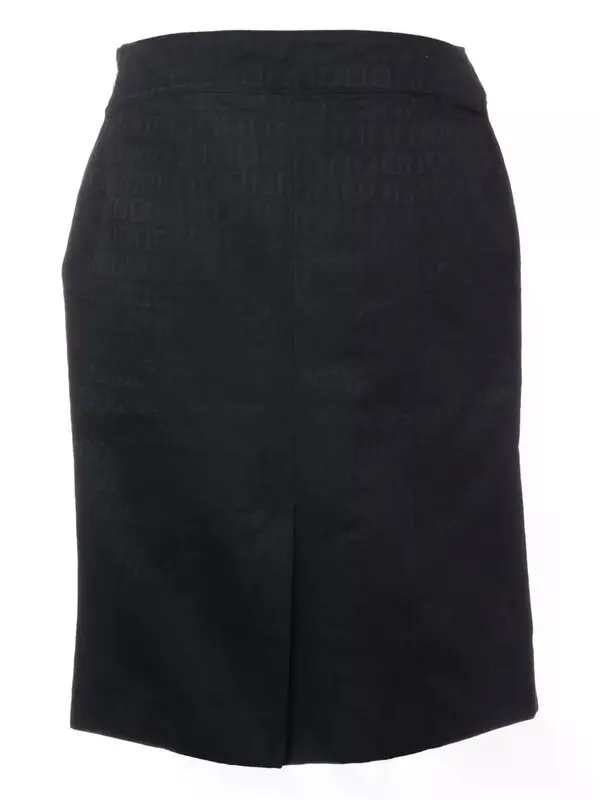 Fendi 2000s Zucchino-pattern Skirt