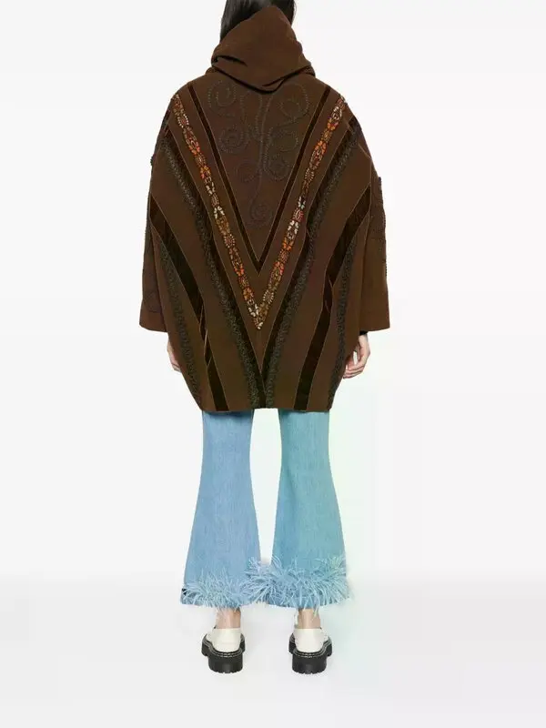 A.N.G.E.L.O. VINTAGE CULT 1980s Hooded Wool Coat