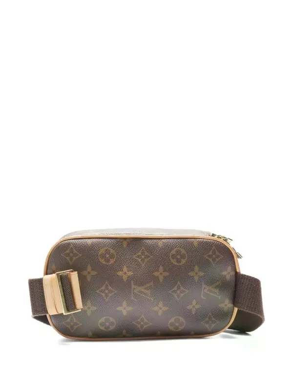 LOUIS VUITTON 2004 Monogram Pochette Gange Crossbody Bag