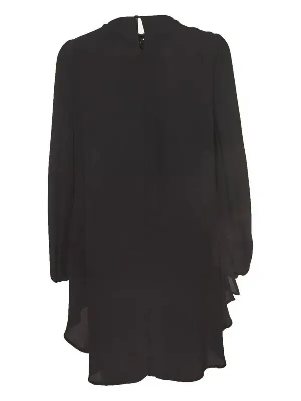Elisabetta Franchi Lace-up High-low Blouse