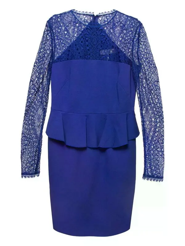 Emilio Pucci Peplum Dress - Blue
