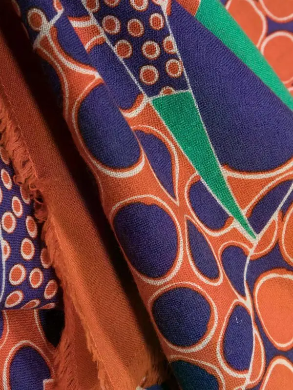 Missoni 1980s Geometric-print Scarf