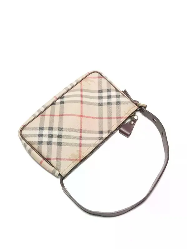 Burberry 1990-2000s Check Shoulder Bag