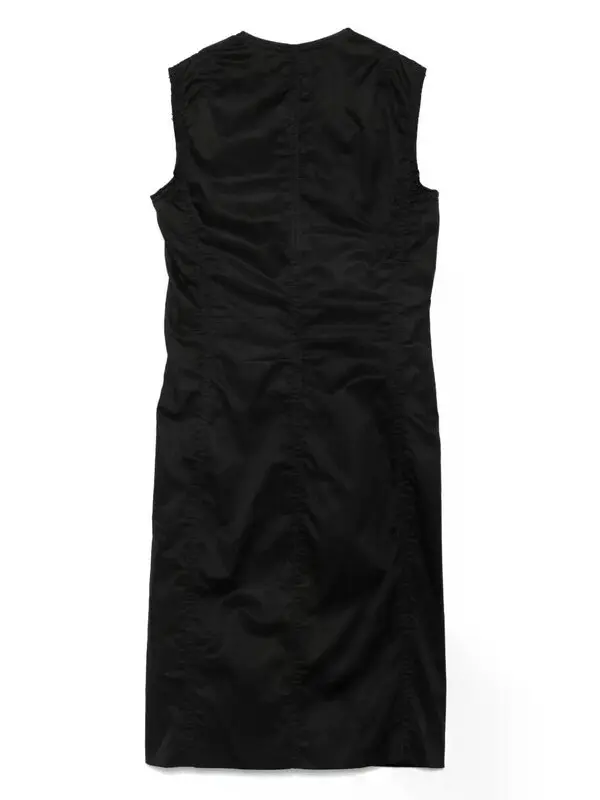 Saint Laurent 2000s Cotton Midi Dress