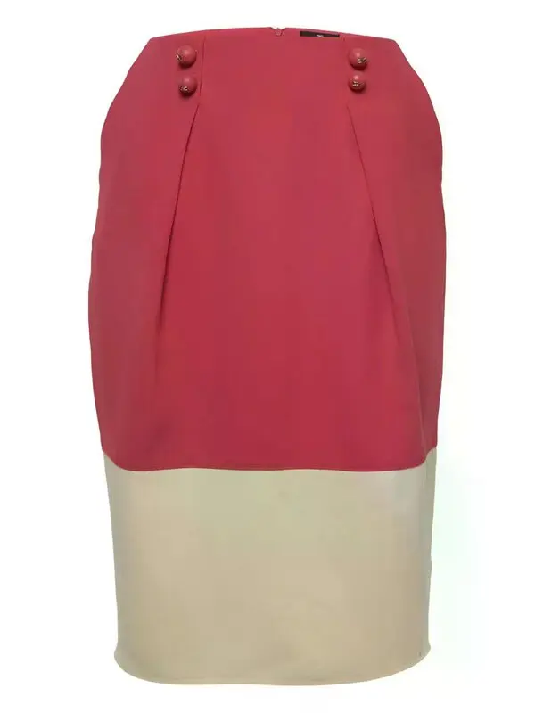 Elisabetta Franchi Contrast-panel Pencil Skirt