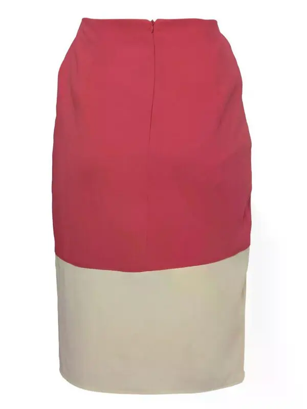 Elisabetta Franchi Contrast-panel Pencil Skirt