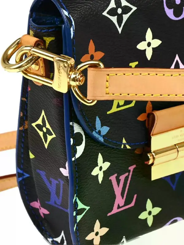 LOUIS VUITTON X Takashi Murakami Heart Breaker Shoulder Bag - Black
