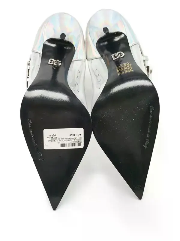 Dolce & Gabbana 110mm Pointed-toe Clear Ankle Boots