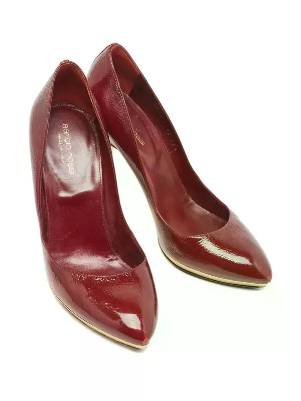SERGIO ROSSI 90mm Patent-leather Pumps