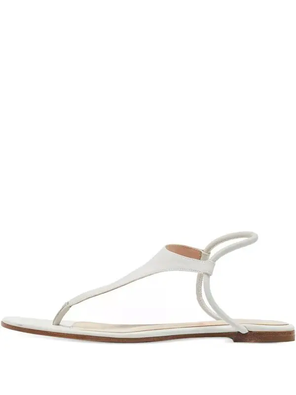GIANVITO ROSSI Leather T-strap Sandals