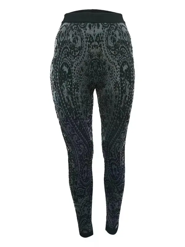 Balmain Jacquard High-rise Trousers