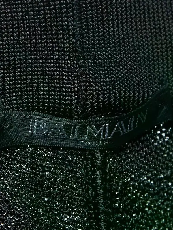 Balmain Jacquard High-rise Trousers