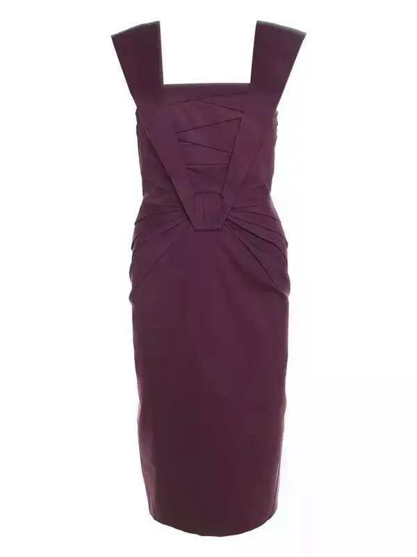 Escada Stretch-cotton Midi Dress