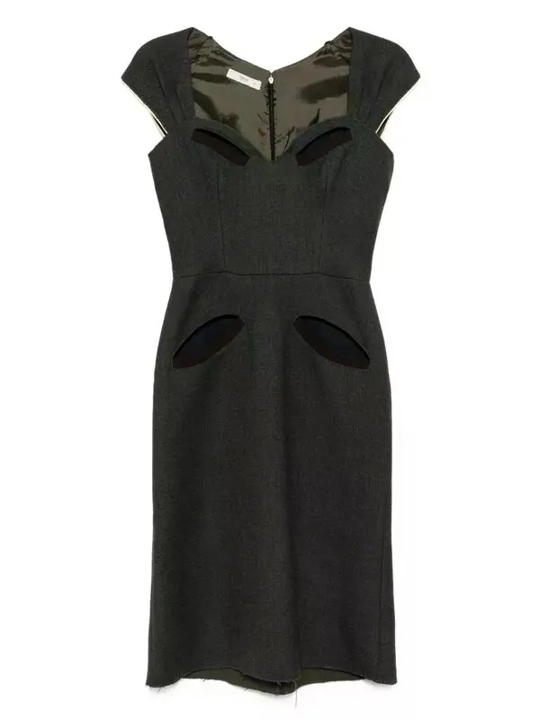 Prada Cut-out Midi Dress
