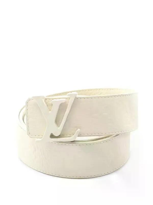 LOUIS VUITTON Santur Sharp Belt - Neutrals