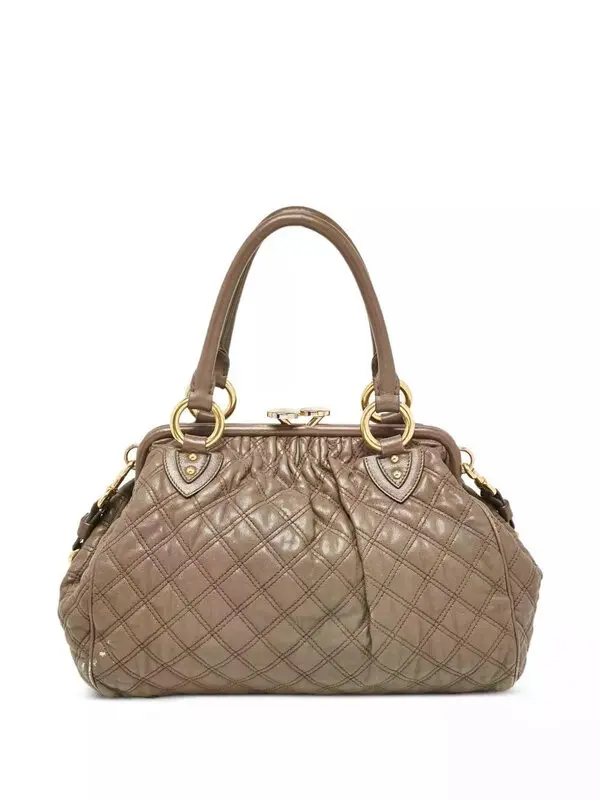 Marc Jacobs Quilted Leather Tote Bag - Brown