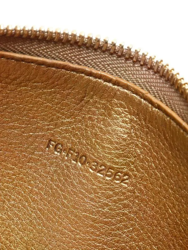 BVLGARI Embossed Leather Wallet