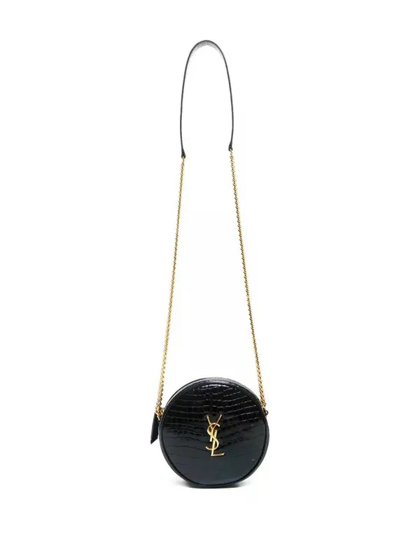 Saint Laurent Round Chain Shoulder Bag