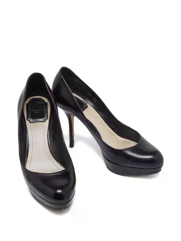 Dior Leather Platform Pumps