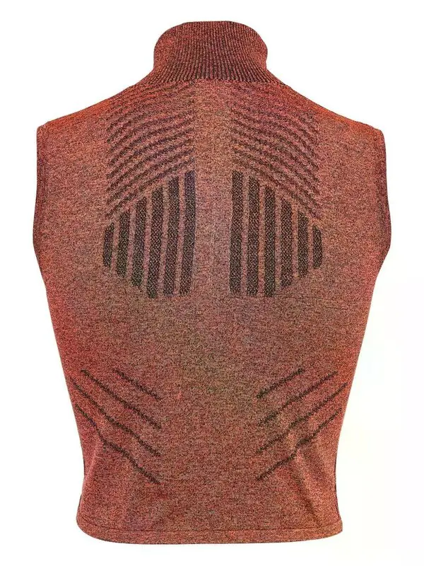 Prada Geometric-pattern Knitted Top
