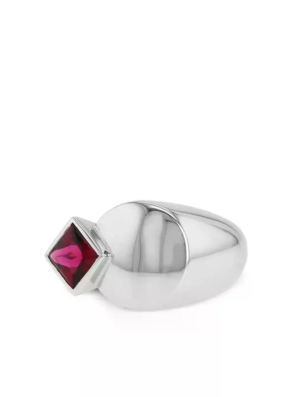 FRED 18kt White Gold Modern Tourmaline Ring