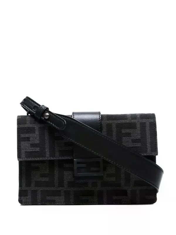 Fendi Zucca Canvas Convertible Belt Bag