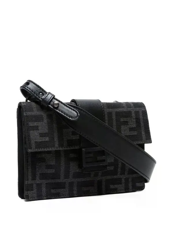 Fendi Zucca Canvas Convertible Belt Bag
