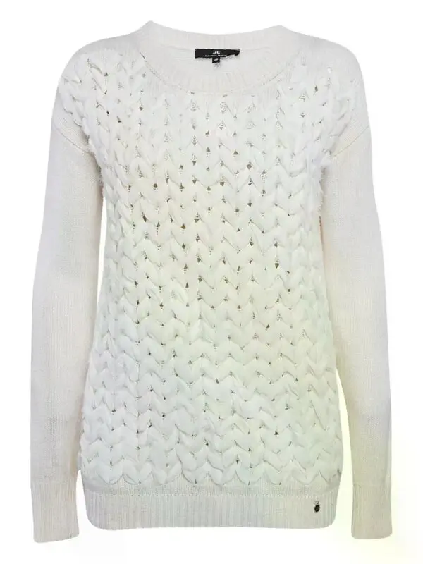 Elisabetta Franchi Cable-knit Sweater