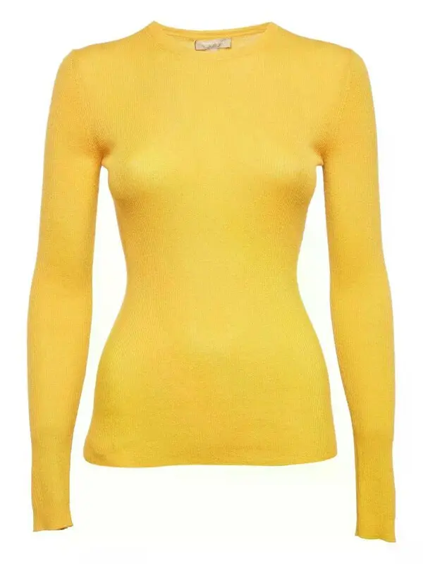 Michael Kors Ribbed Cashmere Top