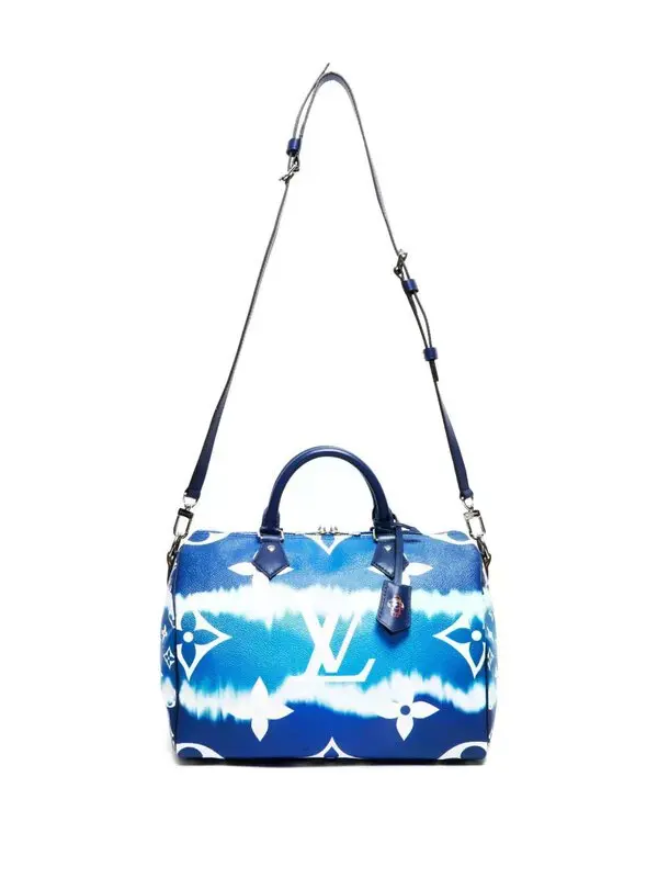 LOUIS VUITTON Speedy 30 Tote Bag - Blue
