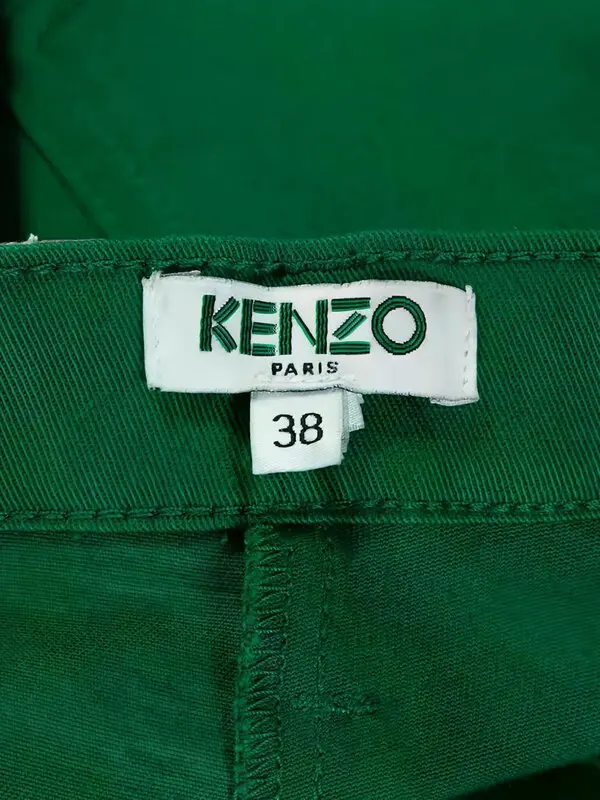 Kenzo Patterned Waistband Trousers