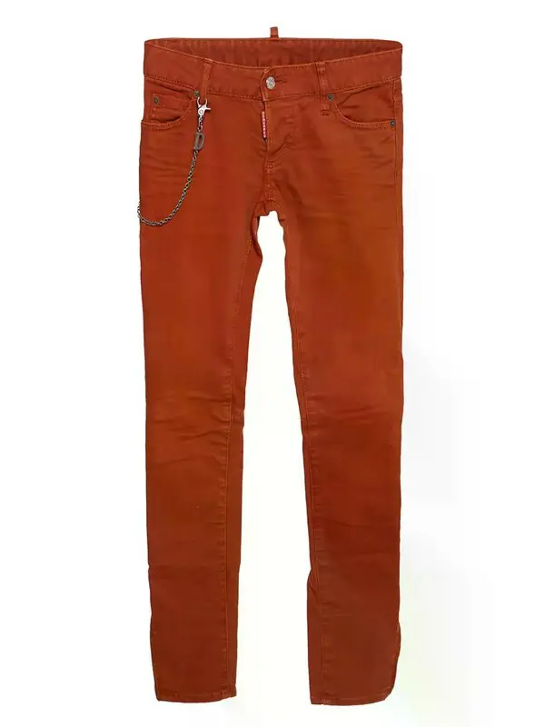 Dsquared2 Skinny Jeans With Chain-link Detail