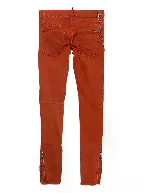 Dsquared2 Skinny Jeans With Chain-link Detail