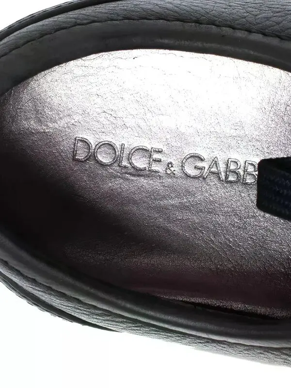 Dolce & Gabbana Leather Logo Sneakers